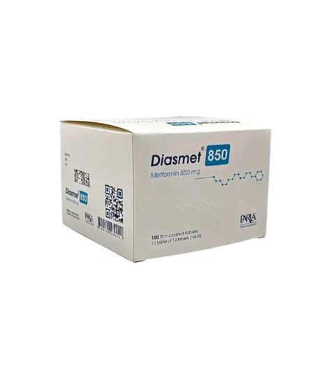 Diasmet 850 Mq N100 Tablet Dərmançı Aptek
