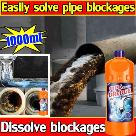 100 Effective💥qissa Sink Declogger Toilet Bowl Pipe Dredging Agent