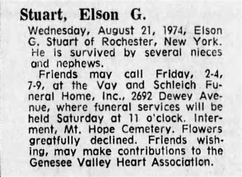 Elson George Stuart 1892 1974 Find A Grave Memorial