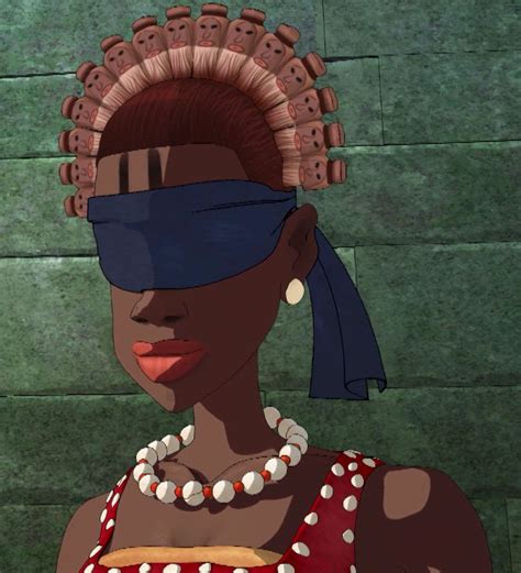 High Priestess Blindfolded By Heroman655 On Deviantart