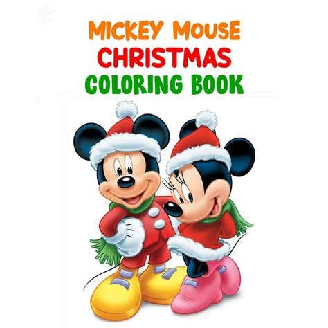 Mickey Christmas Coloring Pages