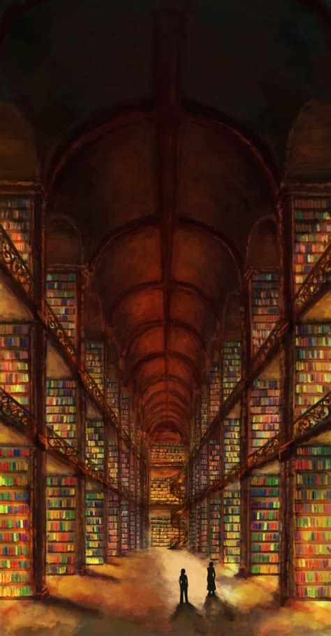 Library Between Worlds By Anqila On Deviantart Library World Of