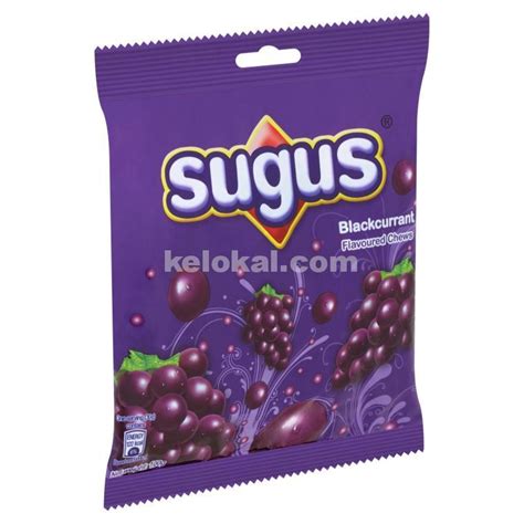 Sugus Blackcurrant Chewy Candy Snack 100g