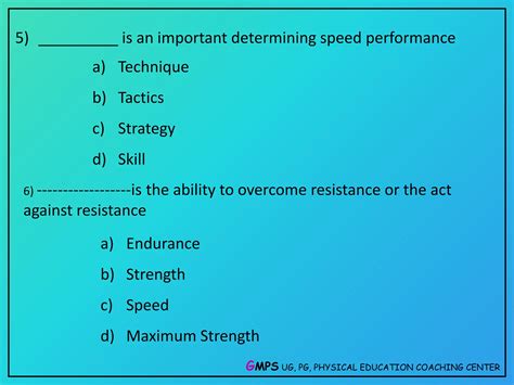 Strength Definition Types Of Strength And Training Its Intensity Pptx