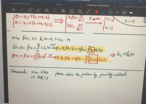 Homework Minx⊤ax Plese Solve The Jomben By Peralty