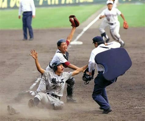 甲子園 奇跡のバックホーム アウト！ 野球 少年 野球 守備