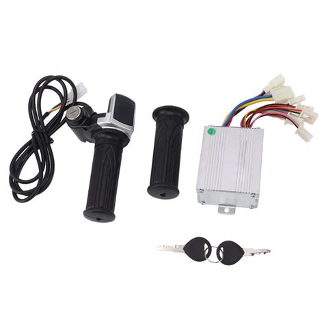 Motor Brushed Speed Controller With Lock Throttle Twist Grip Power