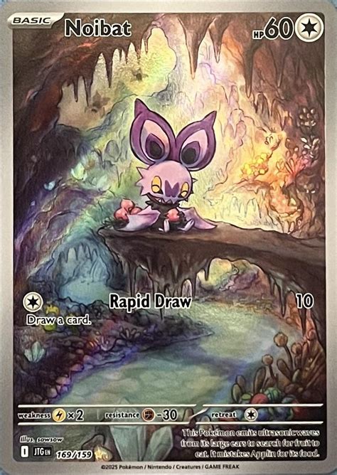 Pokemon Tcg VzÁcnÝ Noibat 169159 Journey Together 2025 Aukro
