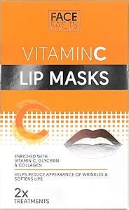 Face Facts Vitamin C Lip Mask 2 Pack Uk Beauty