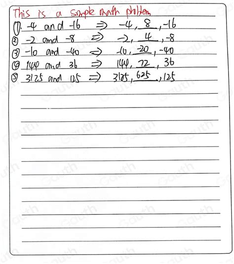 Solved Match Column A With Column B Find The Geometric Mean In Each