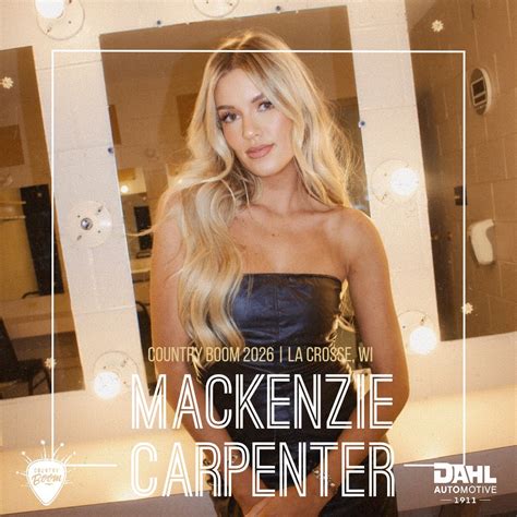 Mackenzie Carpenter Country Boom