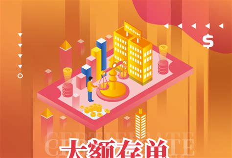海报在线ps编辑 银行大额存单商业海报 图司机