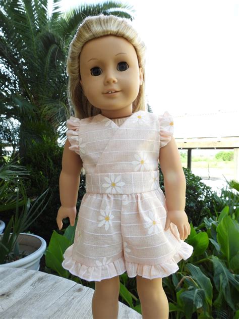 Poppy Jane Digital Pattern For Romper Or Jumpsuit To Fit 18 Inch Dolls