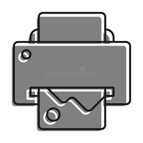 Simple Inkjet Printer Stock Illustrations 864 Simple Inkjet Printer