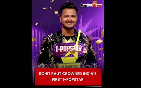 Marathi Singer Rohit Raut Wins First I Popstar On Amazon Mx Player
