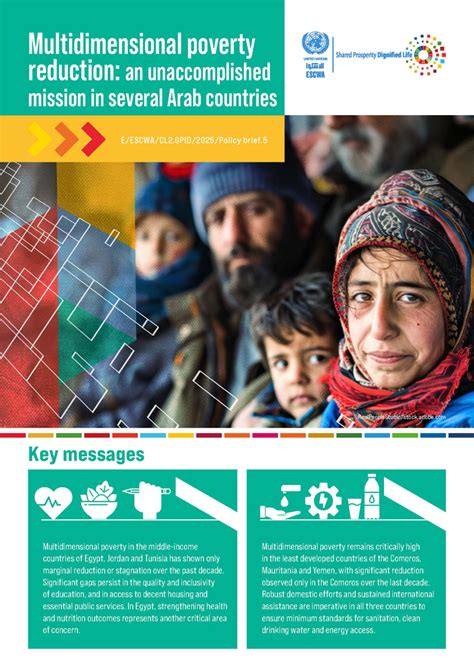 Multidimensional Poverty Reduction An Unaccomplished Mission In Several Arab Countries United