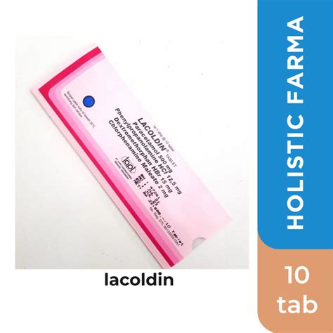 Jual Lacoldin Untuk Mengatasi Gejala Flu 10 Tablet Shopee Indonesia