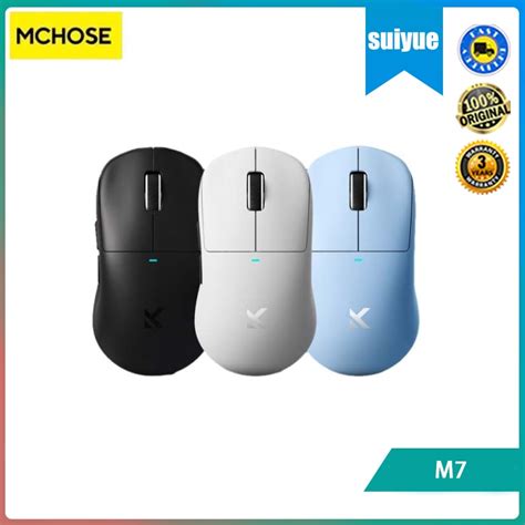 Mchose M7 Mouse E Sports Three Mode Pro Wireless Bluetooth Paw3395