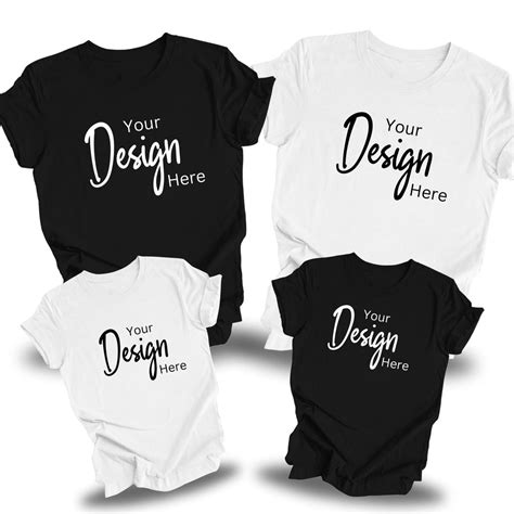 Custom T Shirt Design Your Own Shirt Personalise Custom Matching