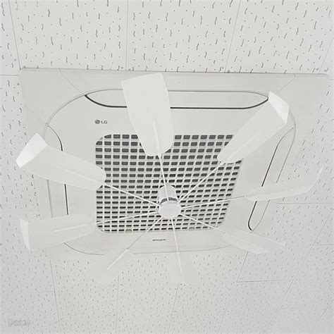 시스템 에어컨 천장형 바람막이 날개 선풍기 공기순환 실링팬 예스24