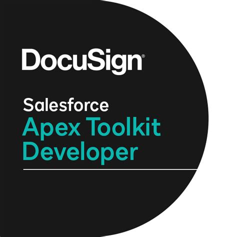Docusign Salesforce Apex Toolkit Developer Credly