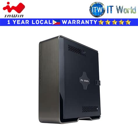 Inwin Computer Pc Case Chopin Pro Tgy Itx Titanium Grey 200w Slim Itw Shopee Philippines