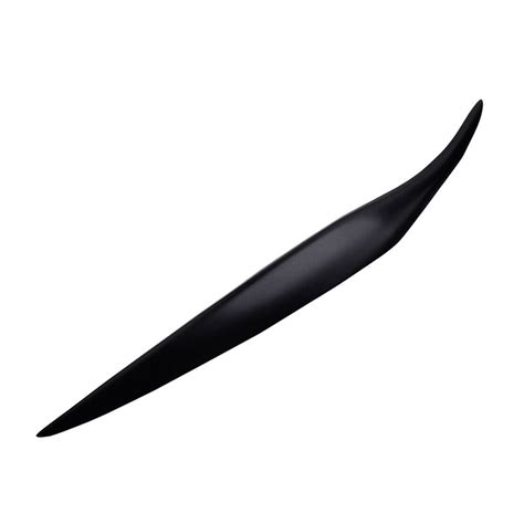 Car Front Headlight Cover Sticker Head Light Lamp Eyebrow Eyelid Covers