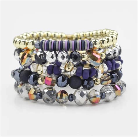 Erimish Yosemite 5 Bracelet Stack Johnnie Dove Boutique