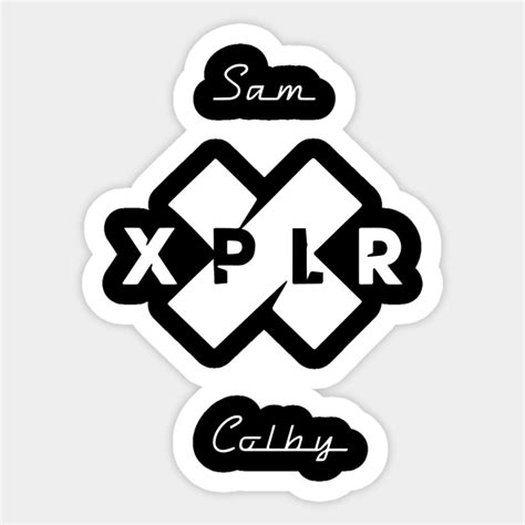 Sam And Colby Sticker Perfect For Water Bottles Laptops And More
