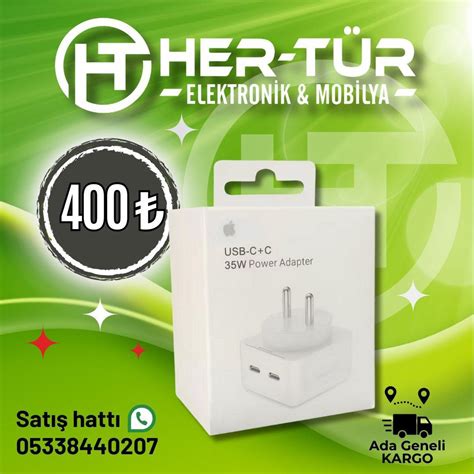 USB C POWER ADAPTOR Her Tür Elektronik