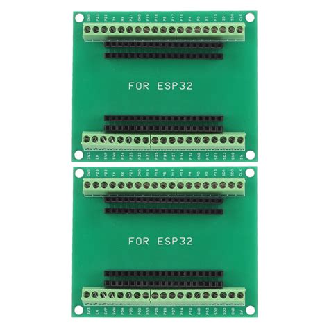 2pcs Esp32 Breakout Board 38 Pin 2 In 1 Dual Core Cpu Low Power