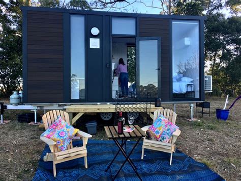 White Jacaranda Tiny House Tiny Away Maleny Australia Glamping Hub