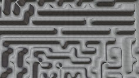 Rock And Wall Maze Model Turbosquid 1970062