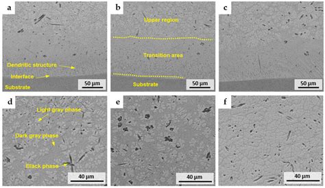 Microstructural Features At The Interface A Sl B Sm C Sh