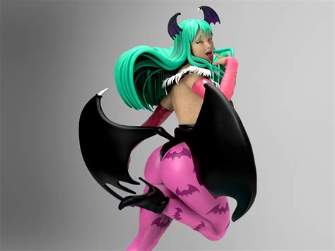 Archivo Stl Morrigan Aensland 🗿・plan De Impresora 3d Para Descargar・cults