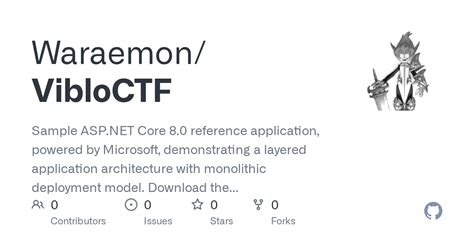 Github Waraemonvibloctf Sample Aspnet Core 80 Reference Application Powered By Microsoft