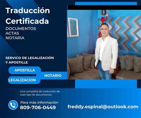 Freddy Espinal En Linkedin Traducción De Documentos Notario