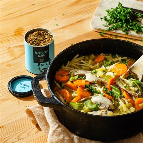 Sopa De Pollo Receta Just Spices