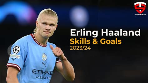 Erling Haaland Best Skills And Goals 202324 Youtube