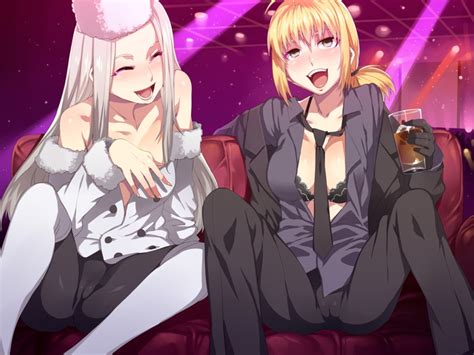 Artoria Pendragon Saber And Irisviel Von Einzbern Fate And 1 More Drawn By Mizuryukei