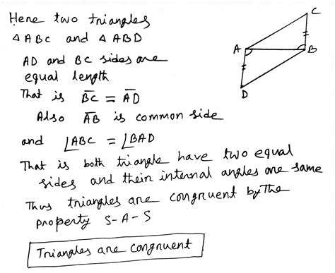 [solved] is this triangle congruent how do we know course hero