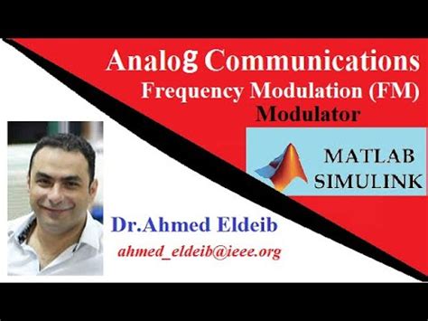 Frequency Modulation FM Modulator By Using Matlab Simulink YouTube