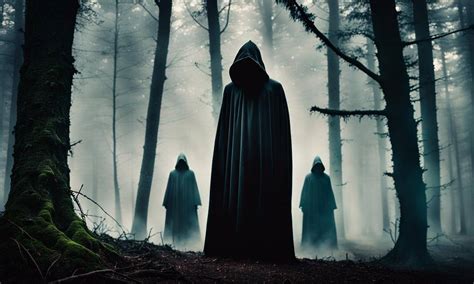 Hooded Figures 3 By Sketchace On Deviantart