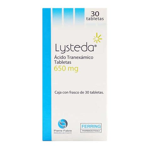 Lysteda 650mg Tab Con 30 Soriana