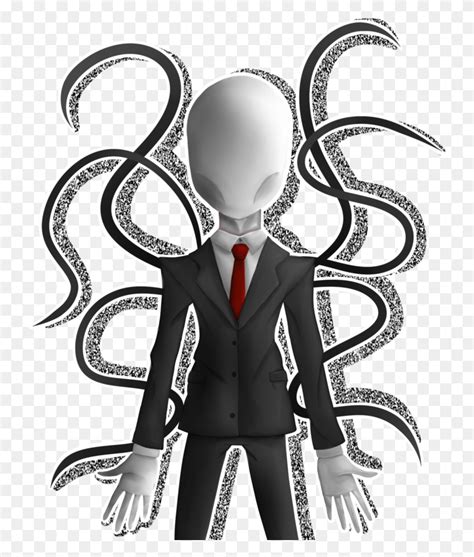 Descargar Png Slender Man Slender Man Traje Abrigo Hd Png Flyclipart