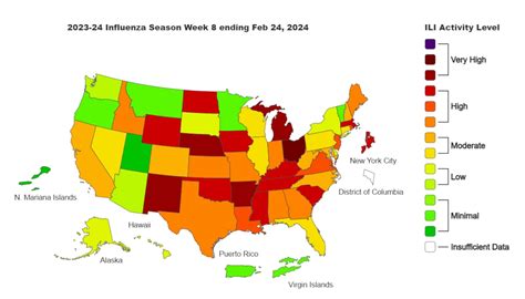 Flu Levels In Ohio Highest In The U S Latest Update From Cdc Shows