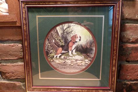 Vintage Beagle Print By Don Easterwood
