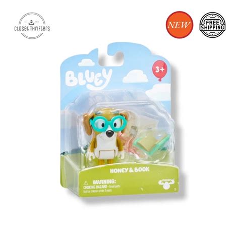 Bluey Honey And Book Mini Figure Figurine Single Pack Official And Licensed 2299 Picclick Au