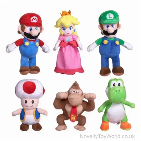 Super Mario And Friends Large Soft Plush Toy 5 Assorted 61cm Wholesale