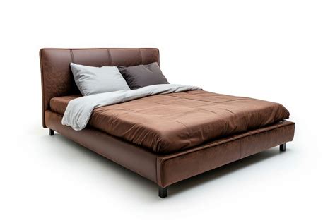 Bed Furniture White Background Comfortable Free Photo Rawpixel